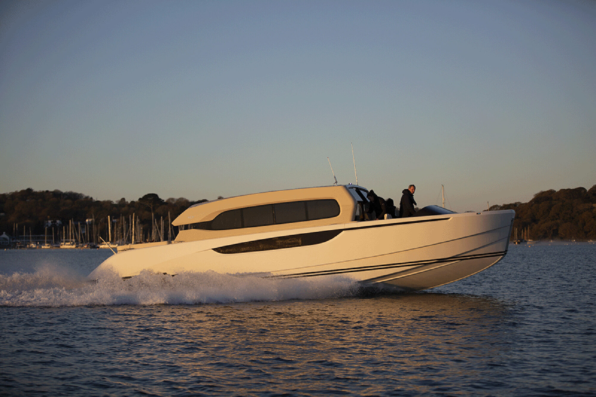 Limousine Catamaran Tender - Davis Marine Brokerage