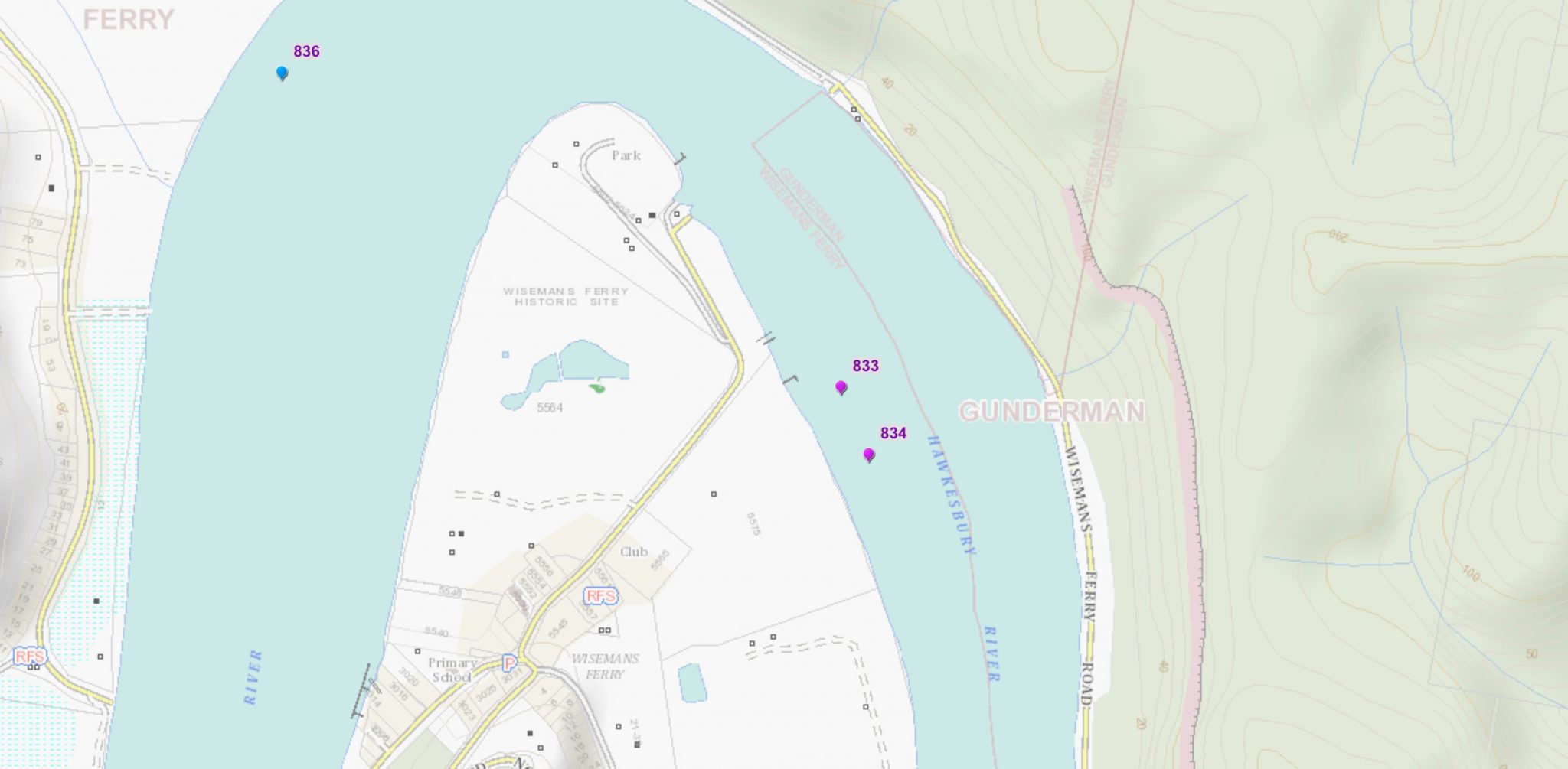 WHERE ARE PUBLIC SWING MOORINGS ON PITTWATER & HAWKESBURY?