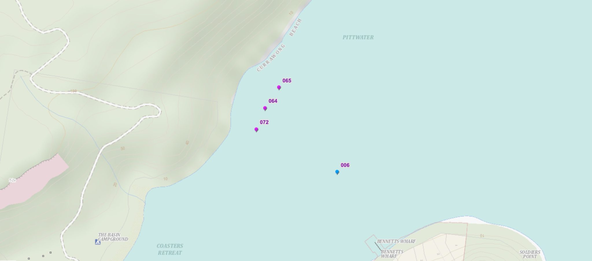 WHERE ARE PUBLIC SWING MOORINGS ON PITTWATER & HAWKESBURY?